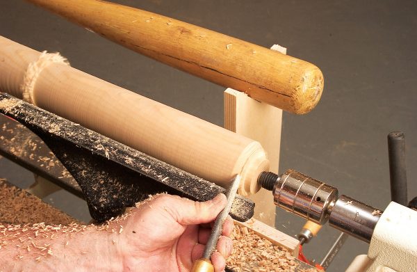 Turn a Classic Wooden Bat | Popular Woodworking