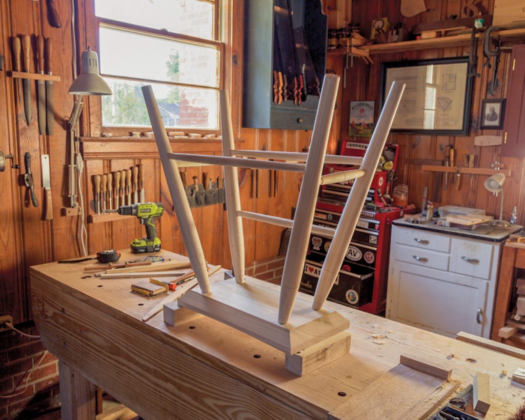 Shinto-Inspired Bar Stools | Popular Woodworking