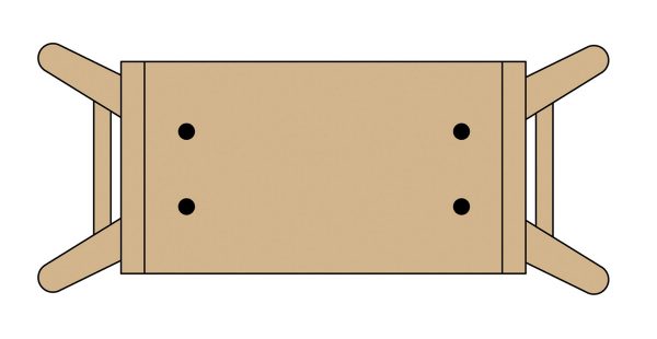 Shinto-Inspired Bar Stools | Popular Woodworking