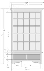 Bibliophile’s Bookcase | Popular Woodworking