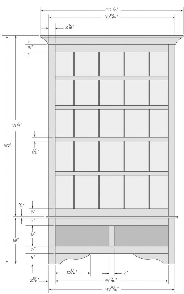 Bibliophile’s Bookcase | Popular Woodworking