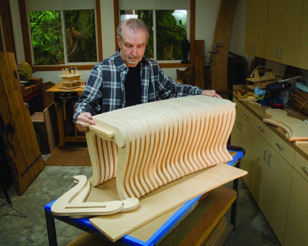 A Modern Parametric Bench | Popular Woodworking
