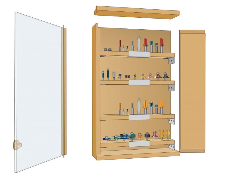 Router Bit Storage Case | Popular Woodworking