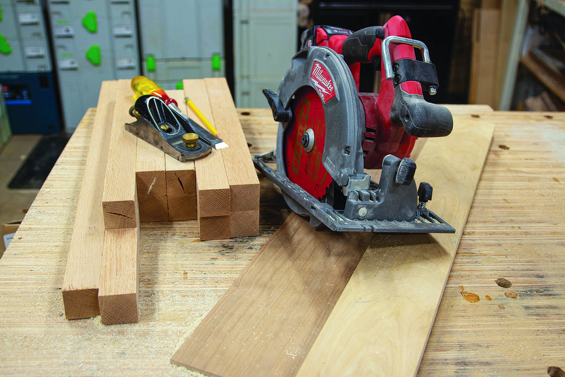 Woven Paracord Bench | Popular Woodworking