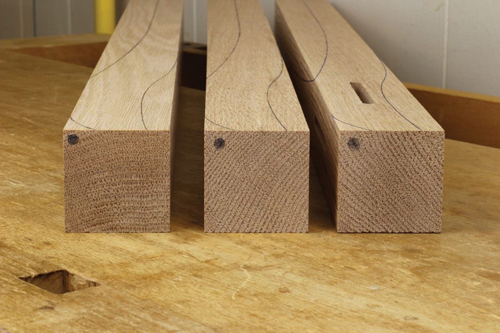 Designing and Building Curved Furniture Legs