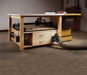 CNC Outfeed Table | Popular Woodworking