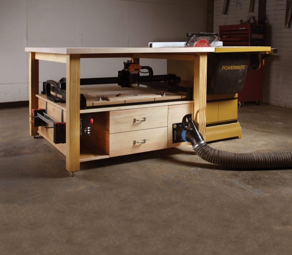 CNC Outfeed Table | Popular Woodworking