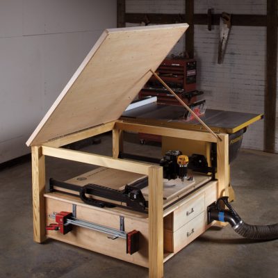 Zero Clearance Dust Port | Popular Woodworking