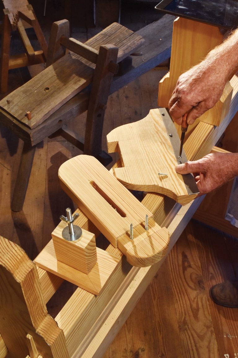 Roy Underhill’s Double Spring Pole Lathe