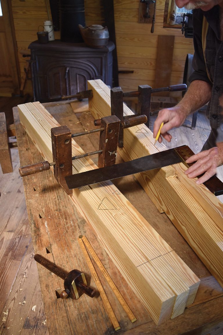 Roy Underhill’s Double Spring Pole Lathe