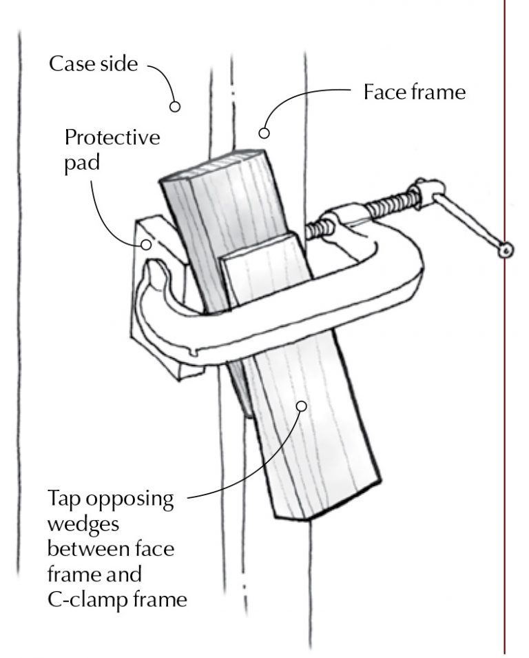 Clamping Edges with Wedges | Popular Woodworking