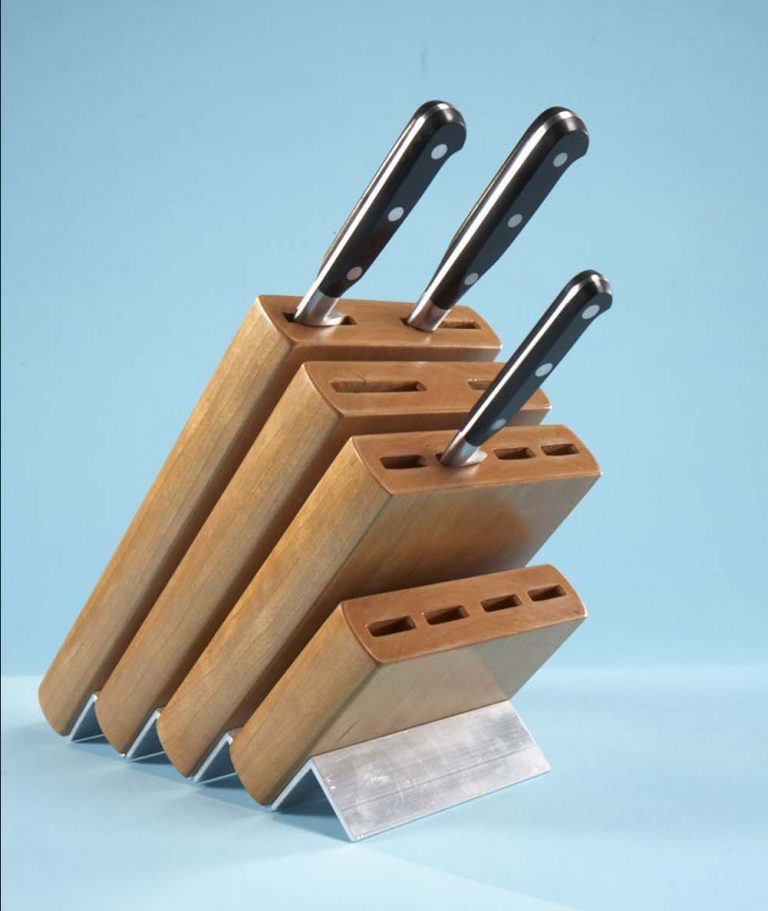 4-Tier Knife Block | Popular Woodworking