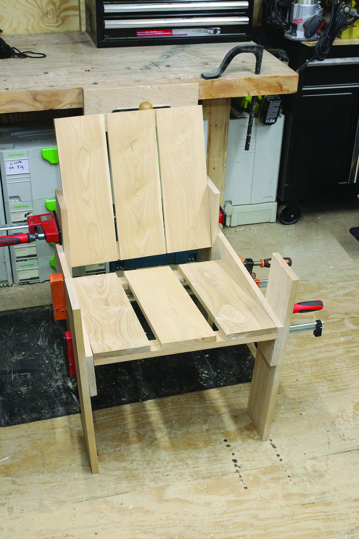 Rietveld Crate Chair | Popular Woodworking