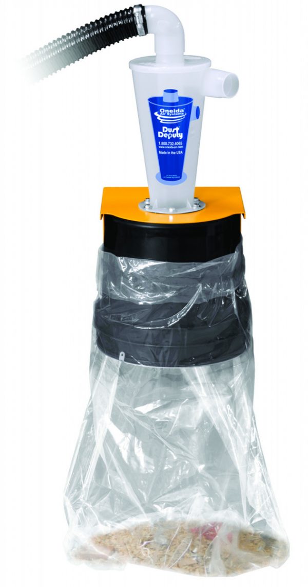 Dust Deputy Bagger | Popular Woodworking