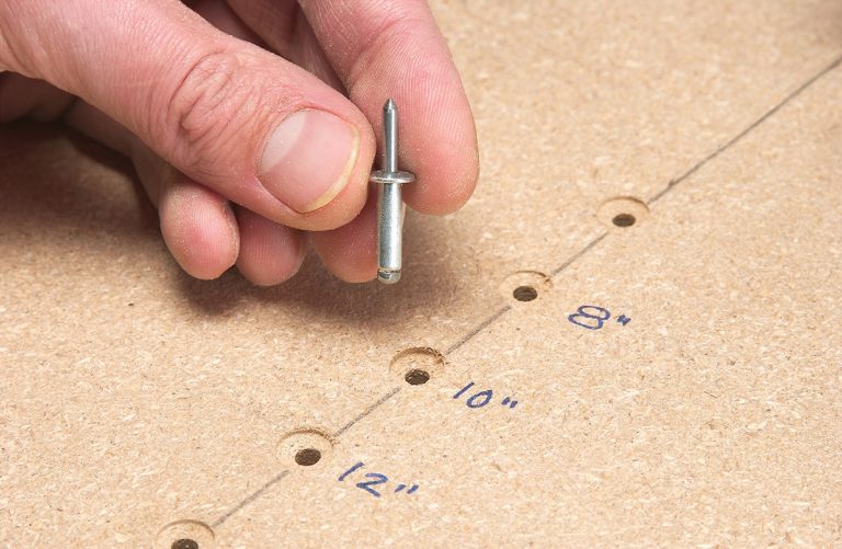 Pop Rivet Center Pin | Popular Woodworking