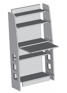 Drop-Front Limbert Desk | Popular Woodworking