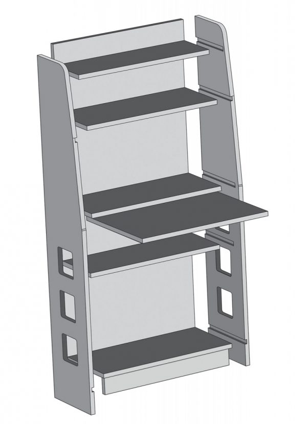 Drop-Front Limbert Desk | Popular Woodworking