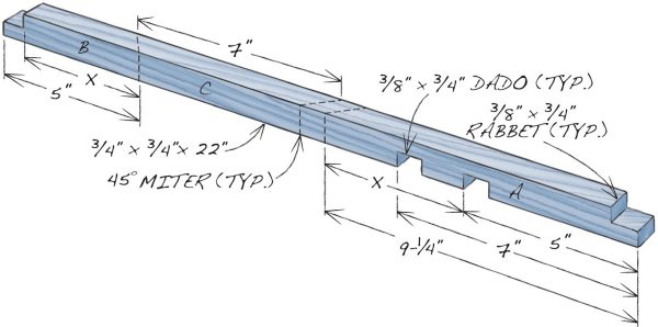 Five-Photo Frame | Popular Woodworking