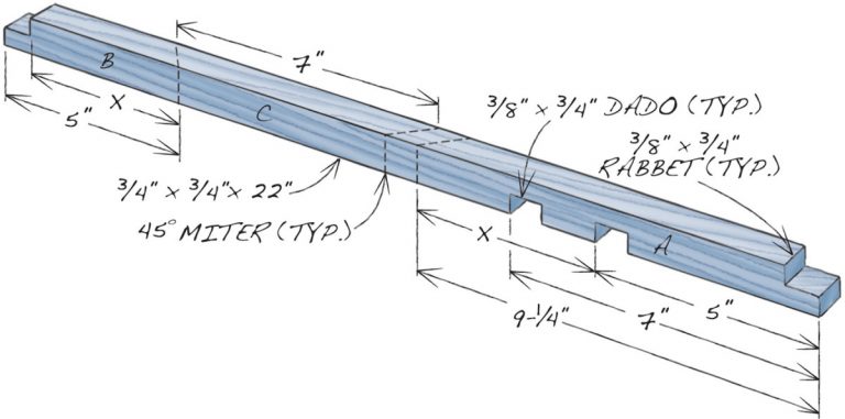 Five-Photo Frame | Popular Woodworking