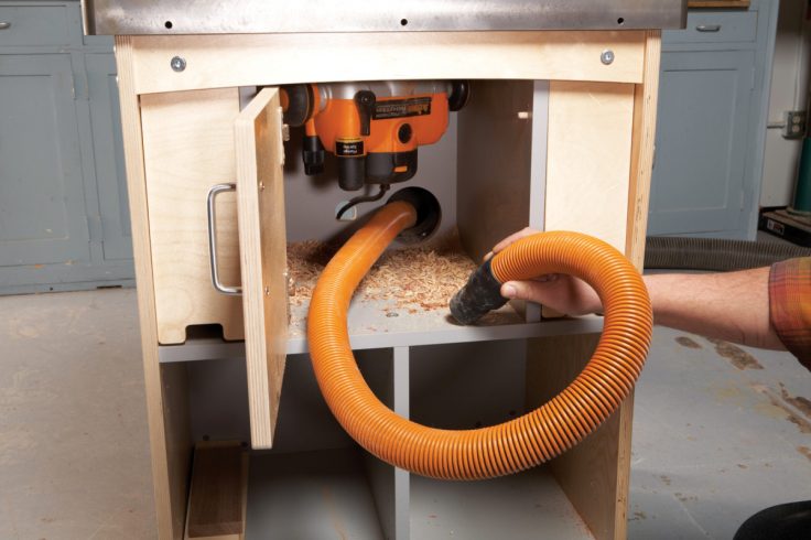 Dust Collection Extension | Popular Woodworking