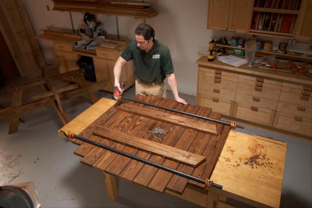 Crisscross Picnic Table | Popular Woodworking