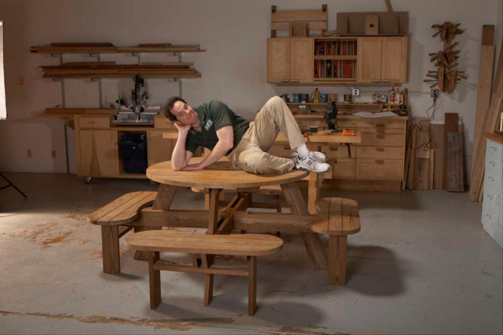 Crisscross Picnic Table | Popular Woodworking