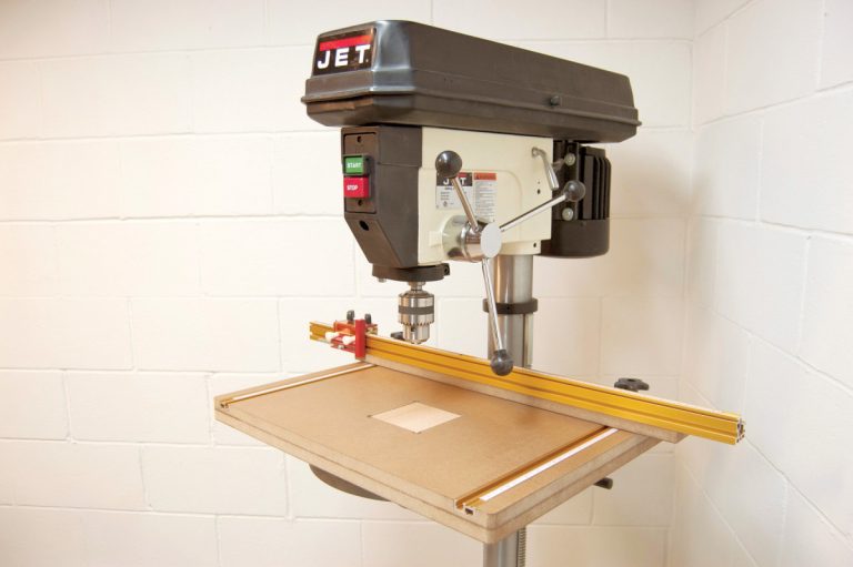 Precision Drill Press Table | Popular Woodworking