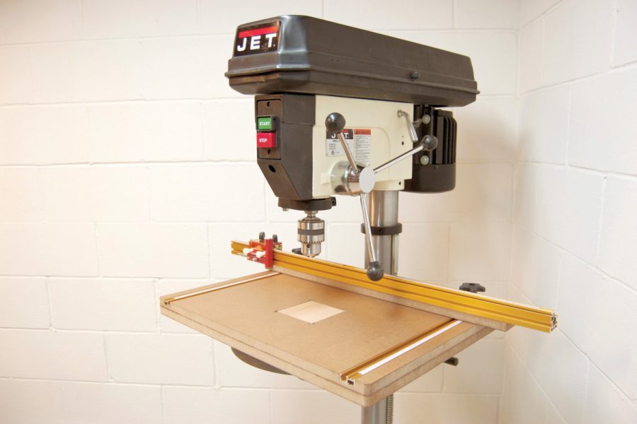 Precision Drill Press Table | Popular Woodworking