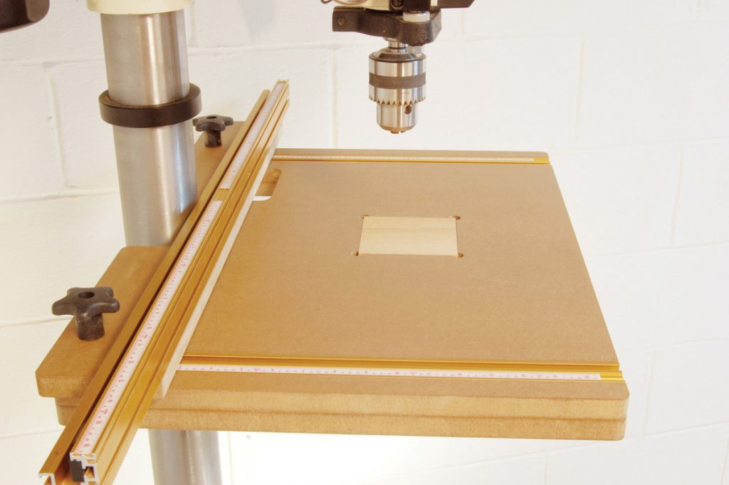 Precision Drill Press Table | Popular Woodworking