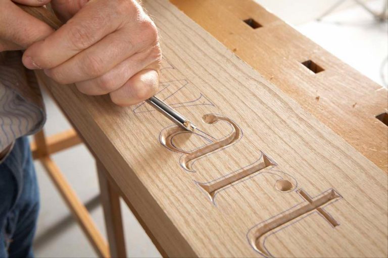 Carving Incised Letters | Popular Woodworking