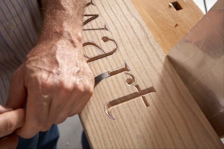Carving Incised Letters | Popular Woodworking