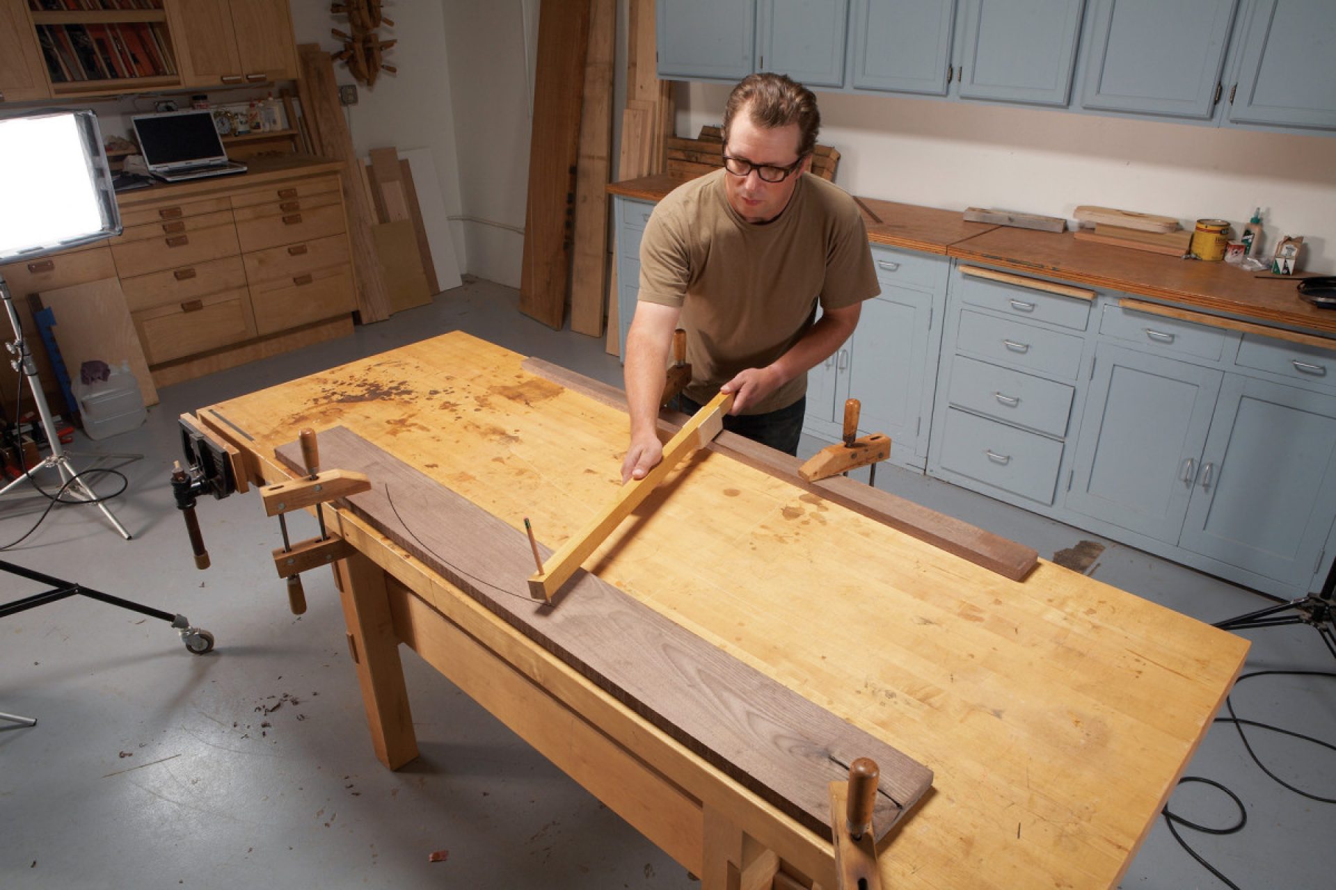 Sliding-Head Beam Compass | Popular Woodworking