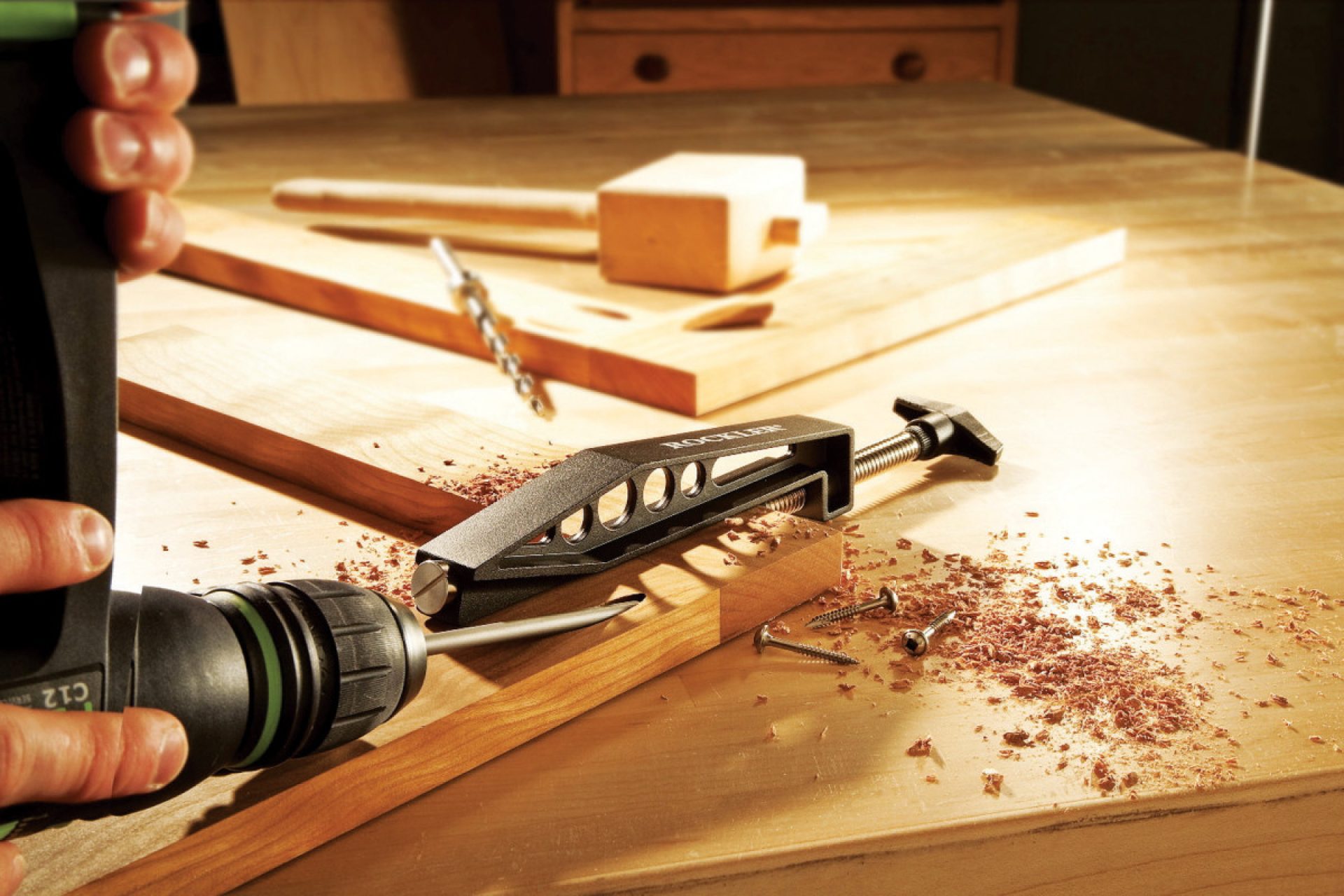 Rockler Pock-It Hole Clamp Review | Popular Woodworking