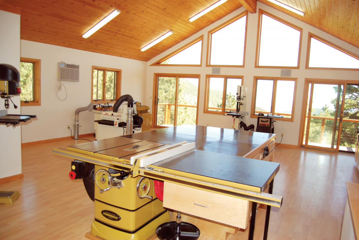 A Shop with a View | Popular Woodworking