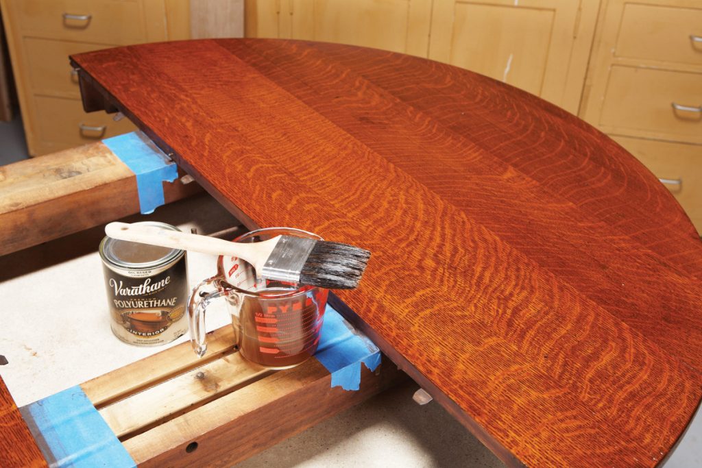 Restore a Round Oak Table | Popular Woodworking