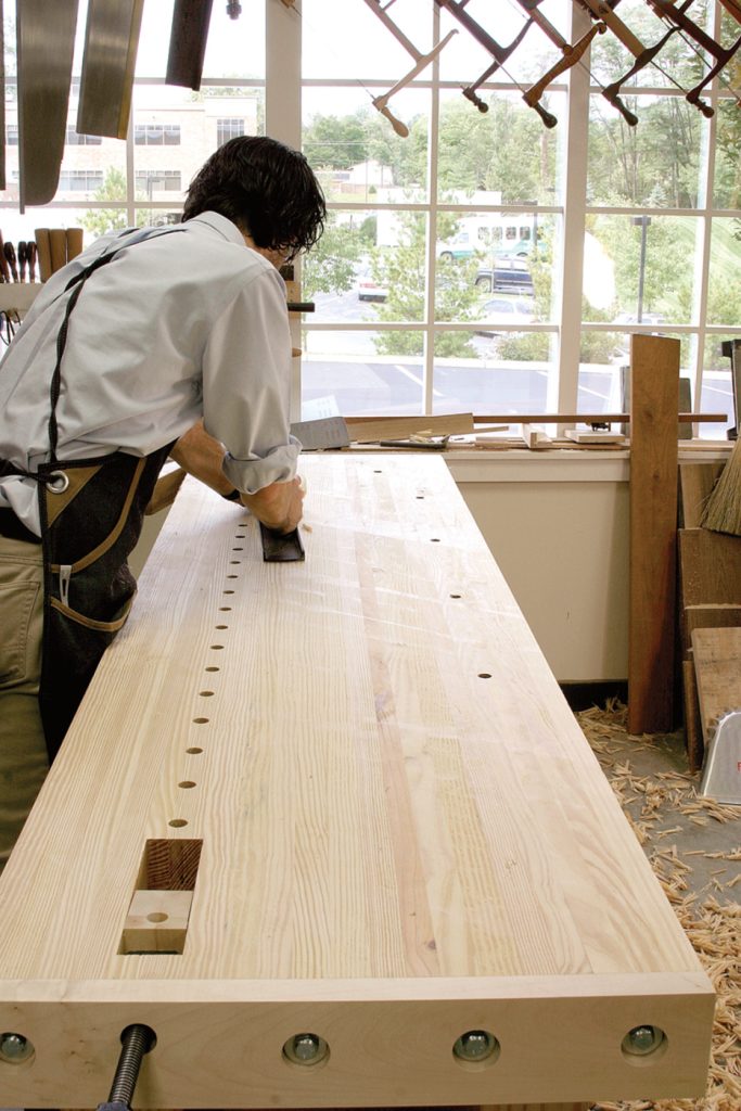 How to Flatten a Workbench Top | Popular Woodworking