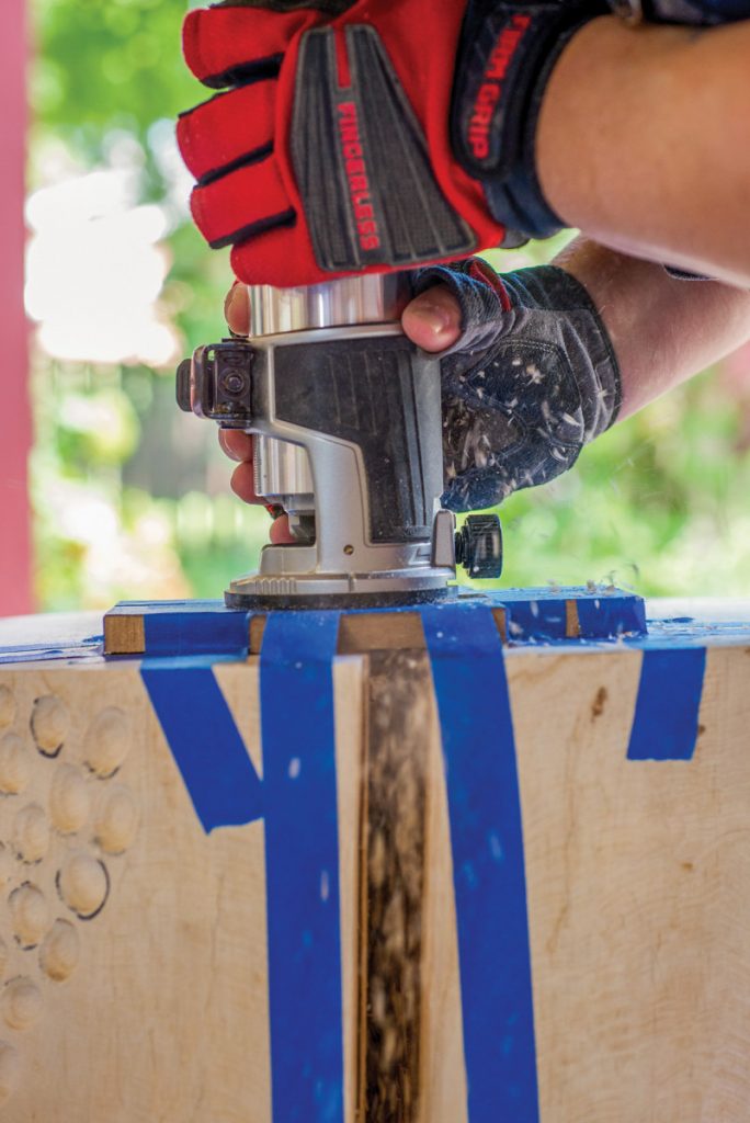Power-Carved Side Table | Popular Woodworking