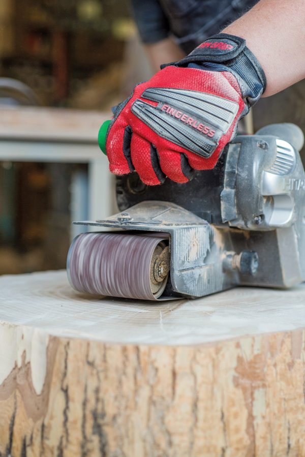Power-Carved Side Table | Popular Woodworking