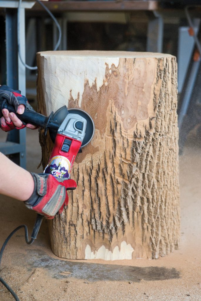 Power-Carved Side Table | Popular Woodworking