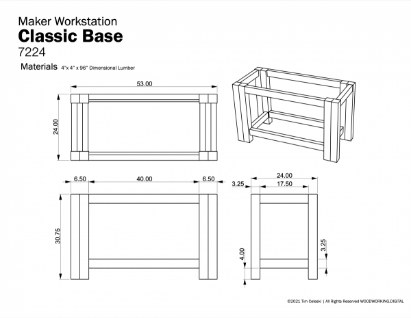 Building the Maker Workstation Base | Popular Woodworking