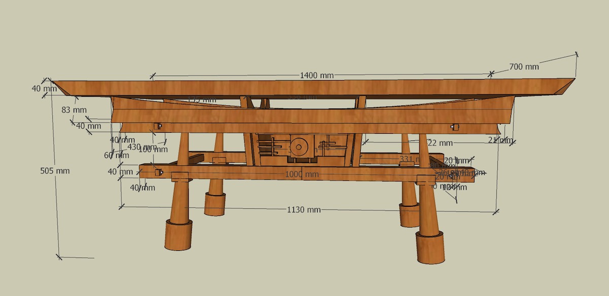 Dan Dragon’s Torii Table Part 4: Drawer, Finish, and Assembly | Popular ...