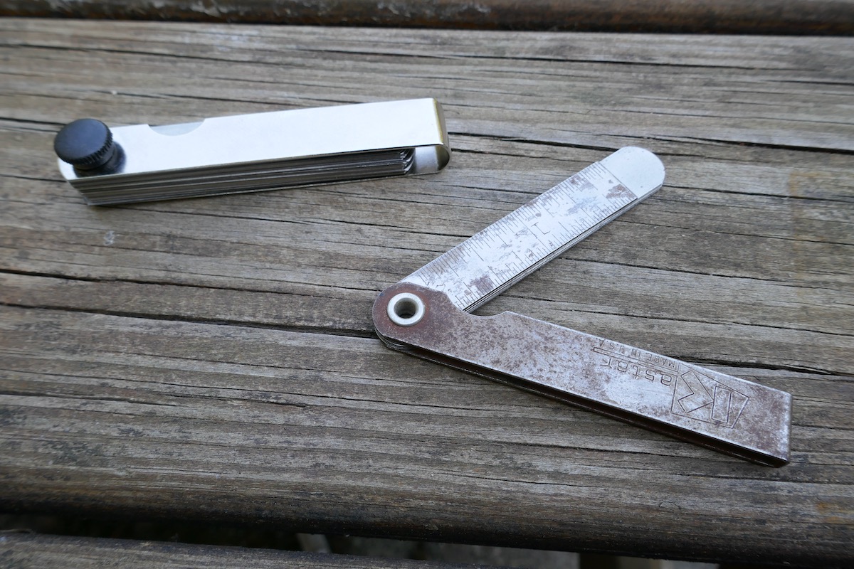 Flattening a Plane Sole, Part 5 - The Tools I Use to Measure Flatness ...