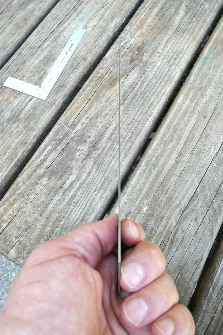 Flattening a Plane Sole, Part 5 - The Tools I Use to Measure Flatness ...