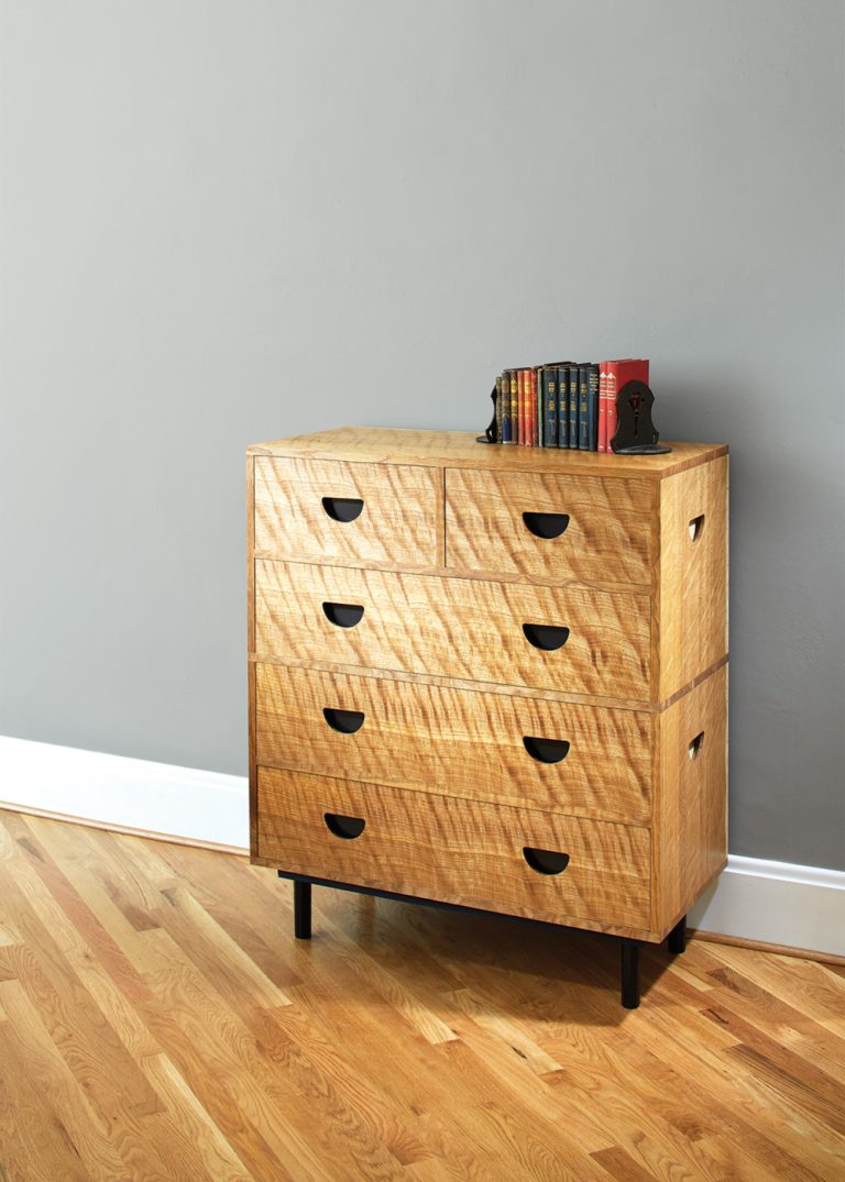 Danish Modern Campaign Chest | Popular Woodworking