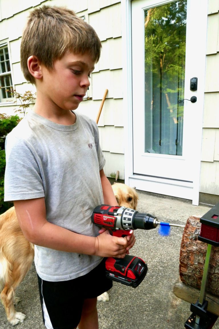 A Solitary Bee Hotel and the Joy of Just Drilling | Popular Woodworking