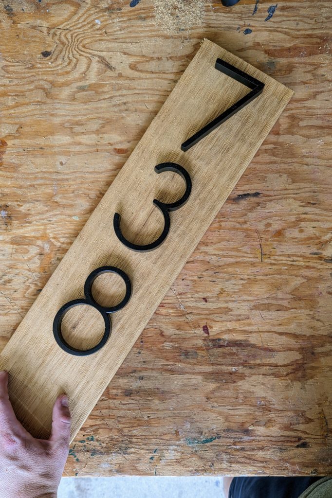 Modern Address Planter | Popular Woodworking