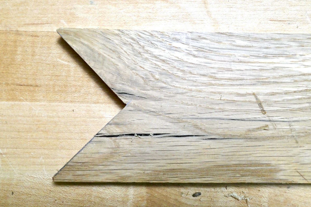 Notched Batten for Planing | Popular Woodworking