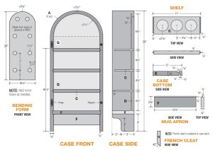 Tea Cabinet | Popular Woodworking
