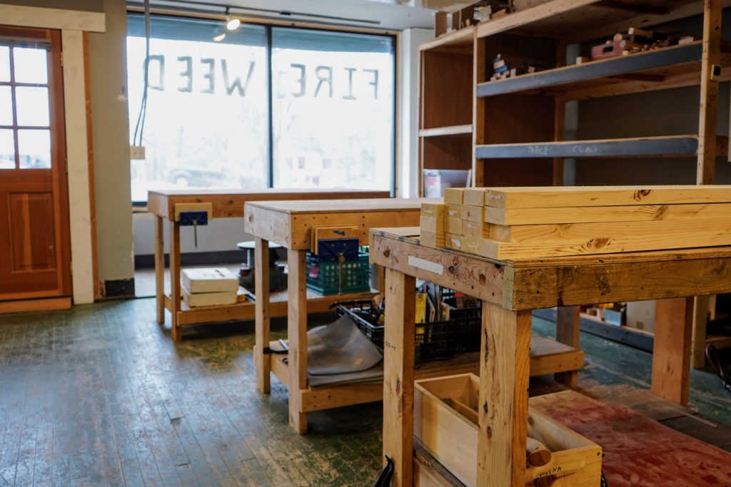 Woodworking in America: Fireweed Community Woodshop