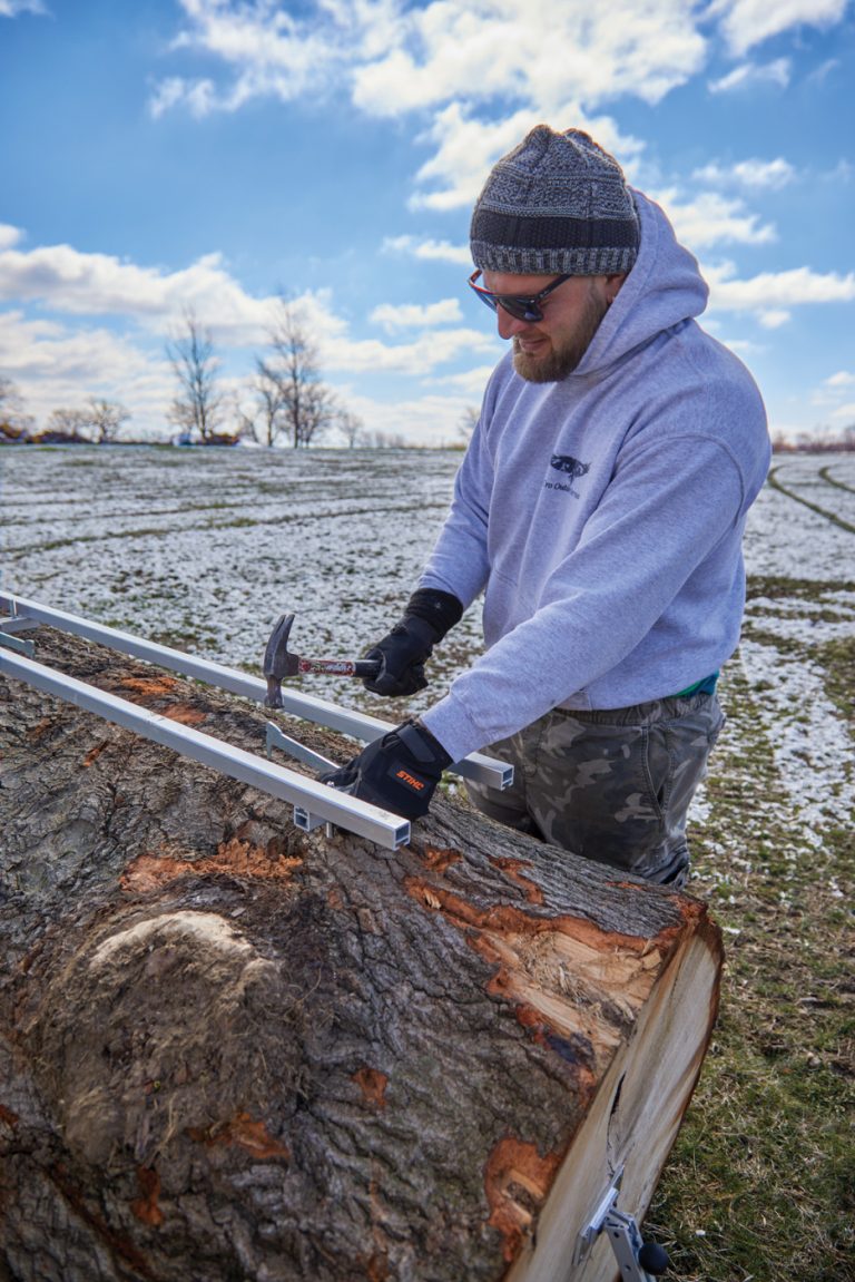 Milling Lumber with a Chainsaw Mill | Popular Woodworking